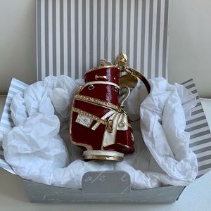 Things Remembered | Other | Golf Bag Red Gold Bling Gold Chain By ...